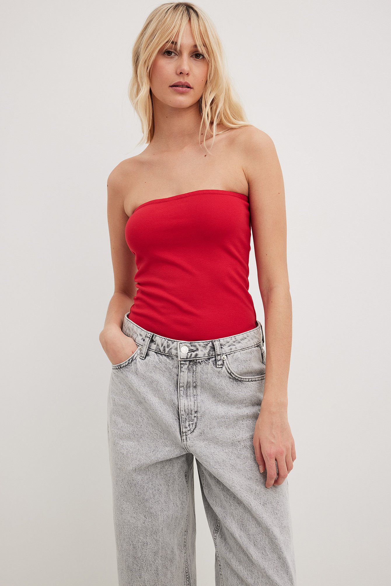 Tube Top Red | NA-KD