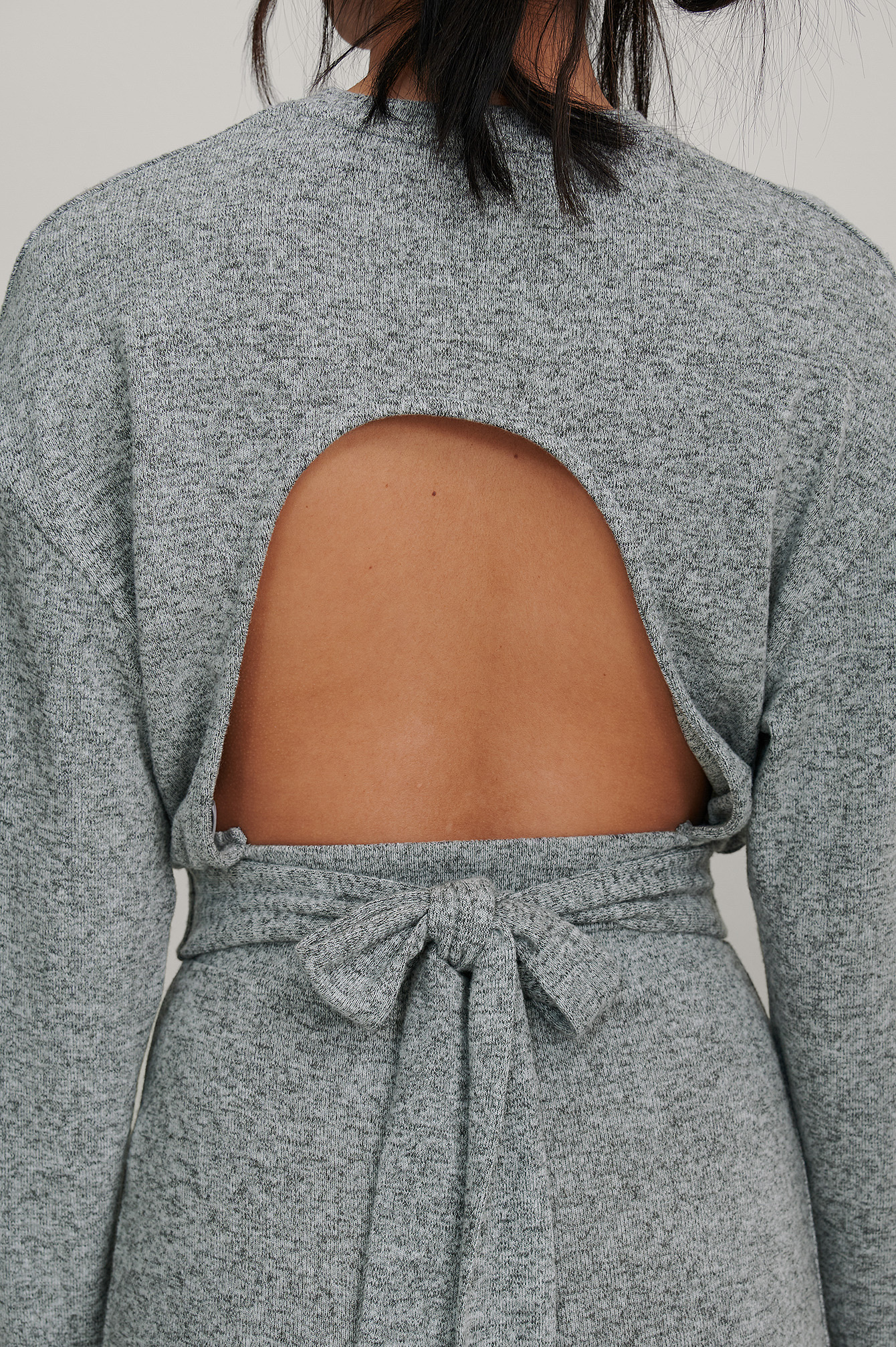 Wrap Detail Loose Top Beige | na-kd.com