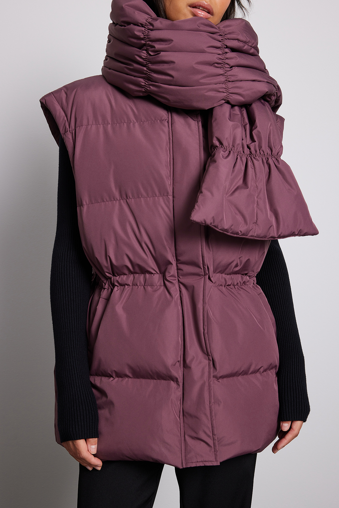 Padded Scarf Purple | NA-KD