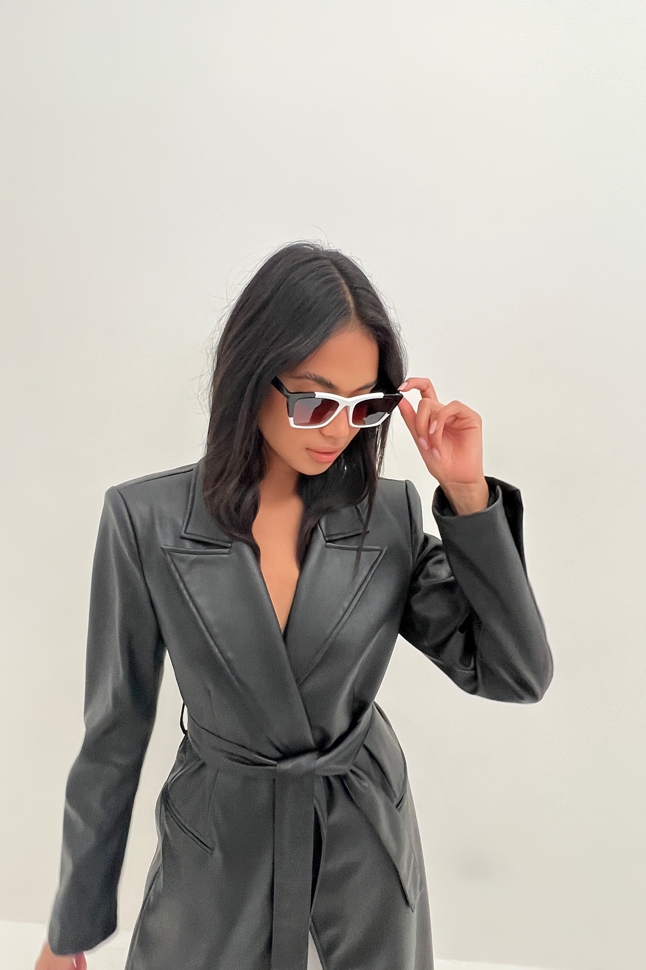 Pointy Two Color Sunglasses Multicolor | na-kd.com