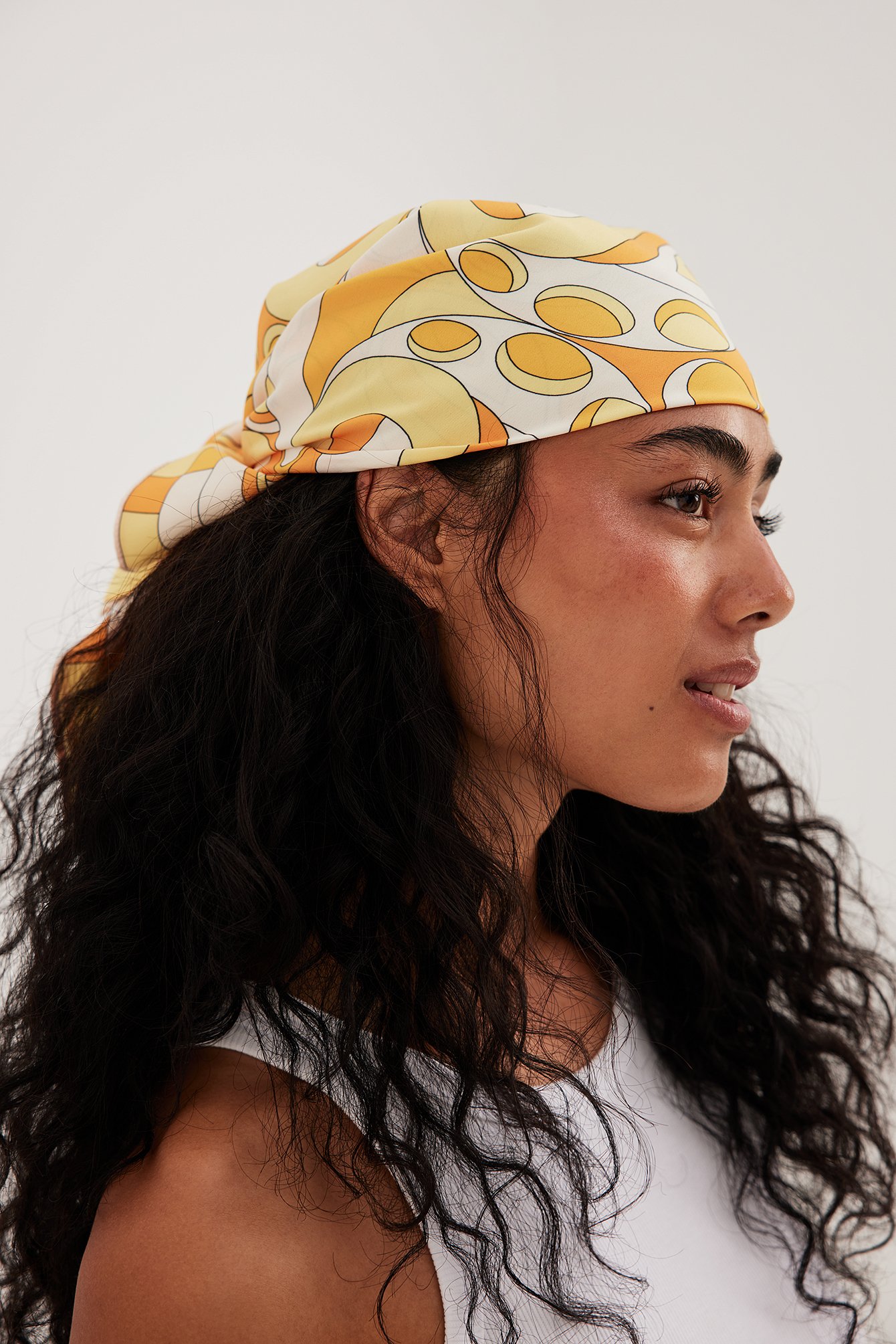 Printed Mini Scarf Multicolor | NA-KD