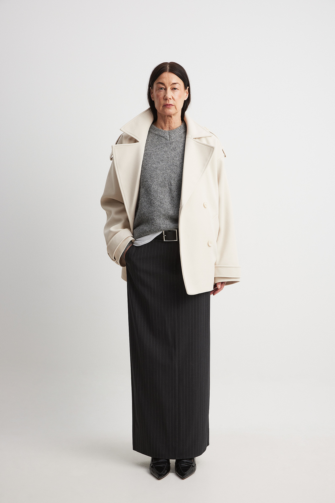 Short Coat Beige | NA-KD