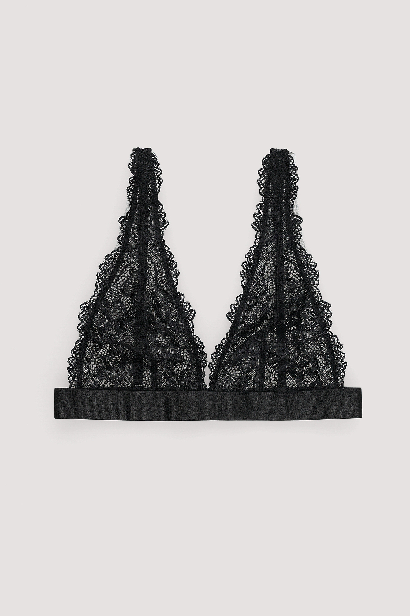 Soft Lace Bra Black Na Kd