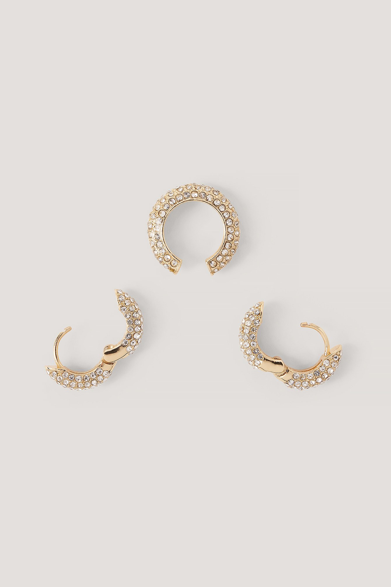 Ohrringe Set Gold | NA-KD