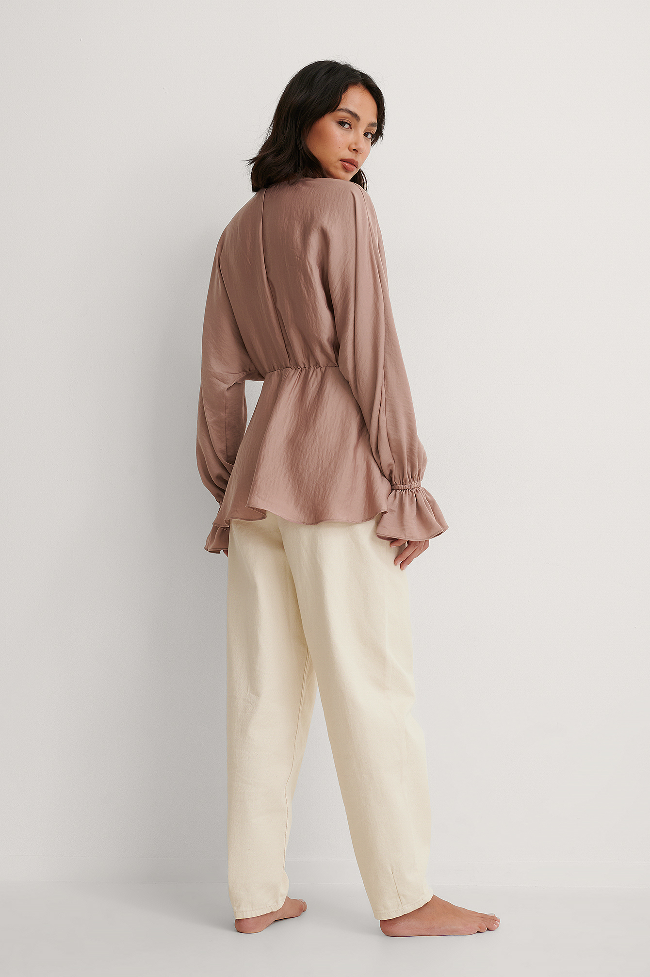 Flowy Blouse Pink | na-kd.com