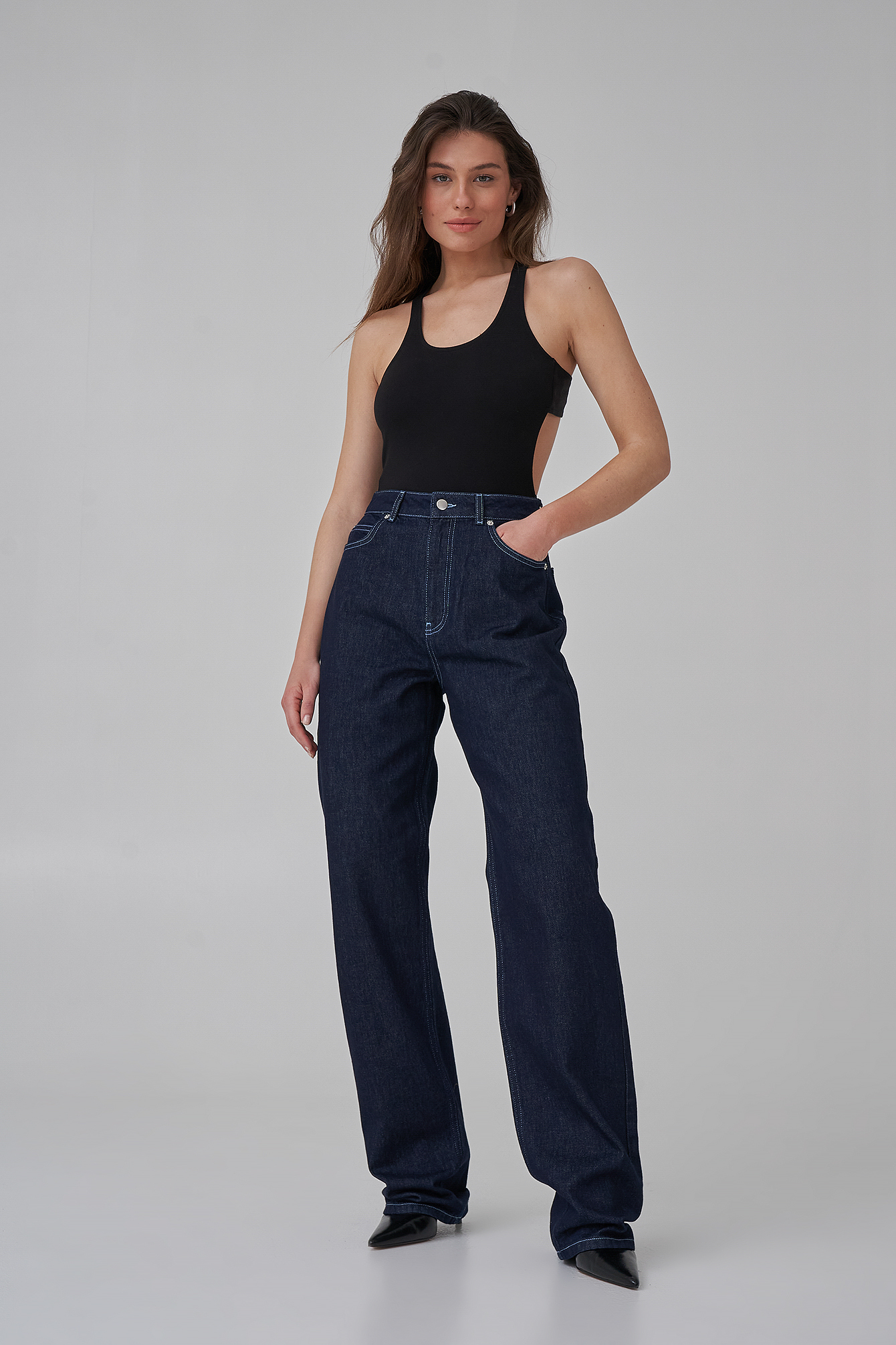 Long Leg Denim Blue | na-kd.com