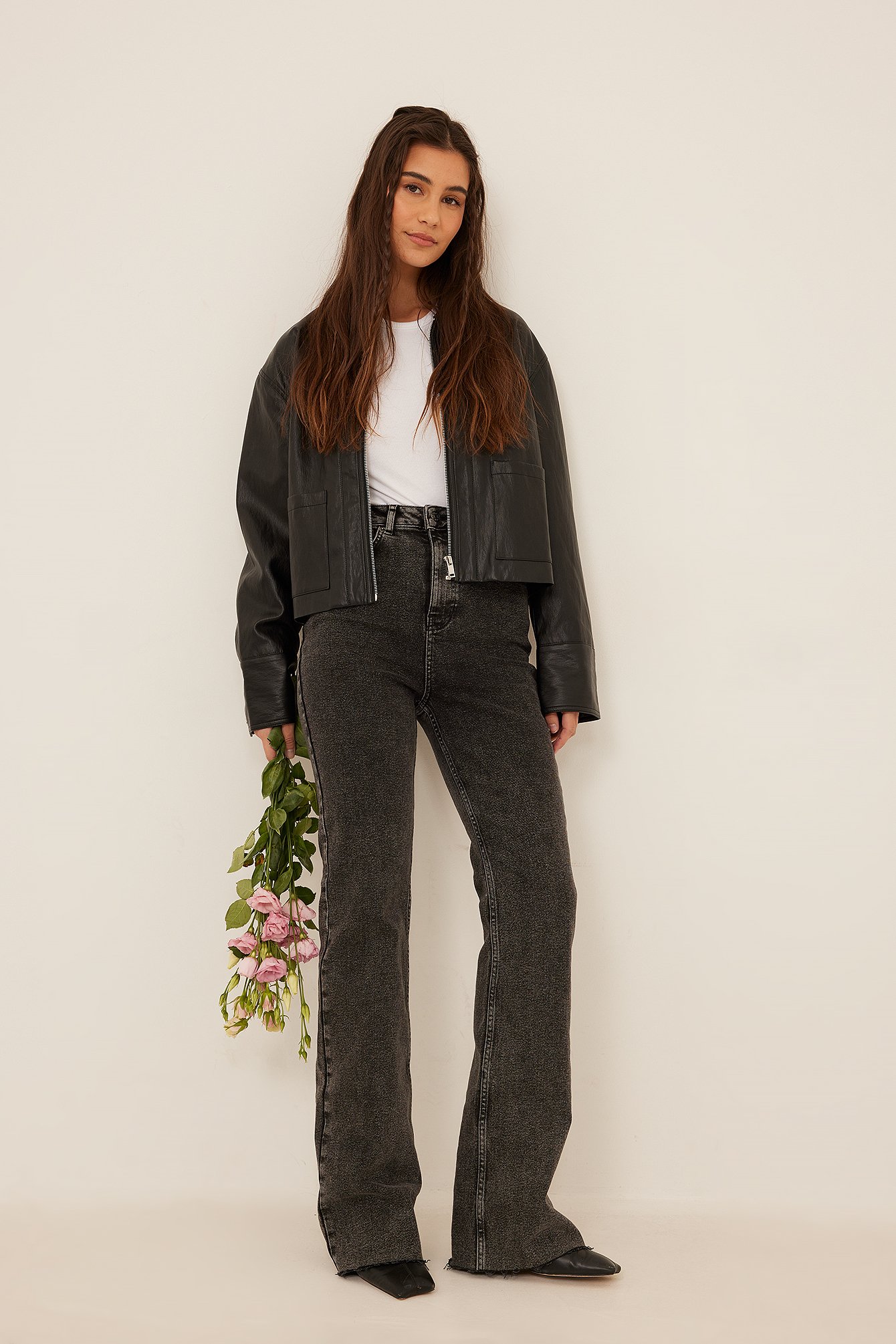 Classic Pu Jacket Black | na-kd.com