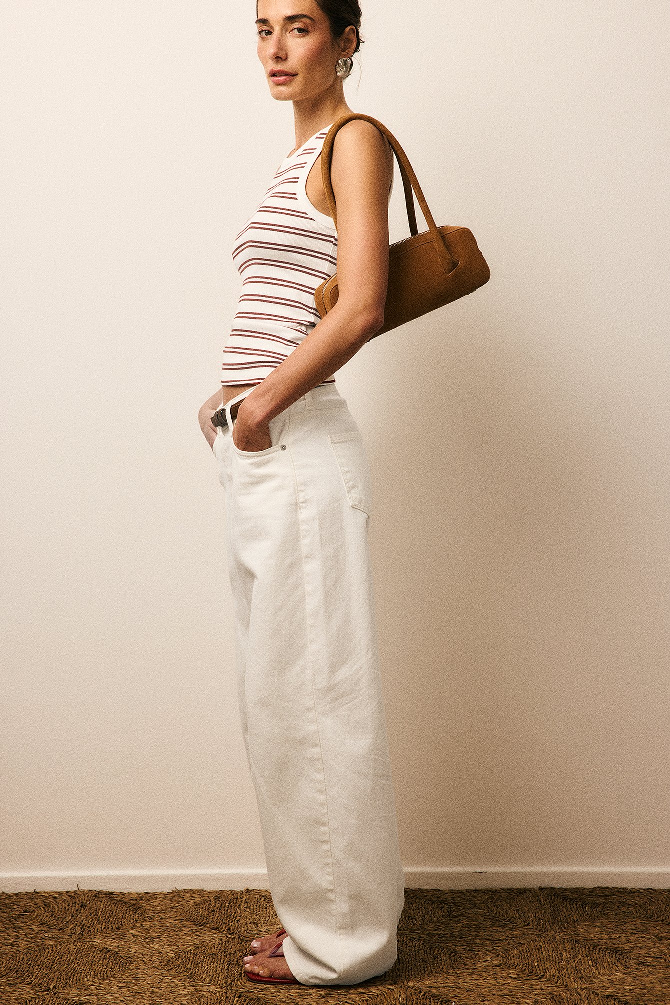 Striped Ribbed Tank Stripe | NA-KD
