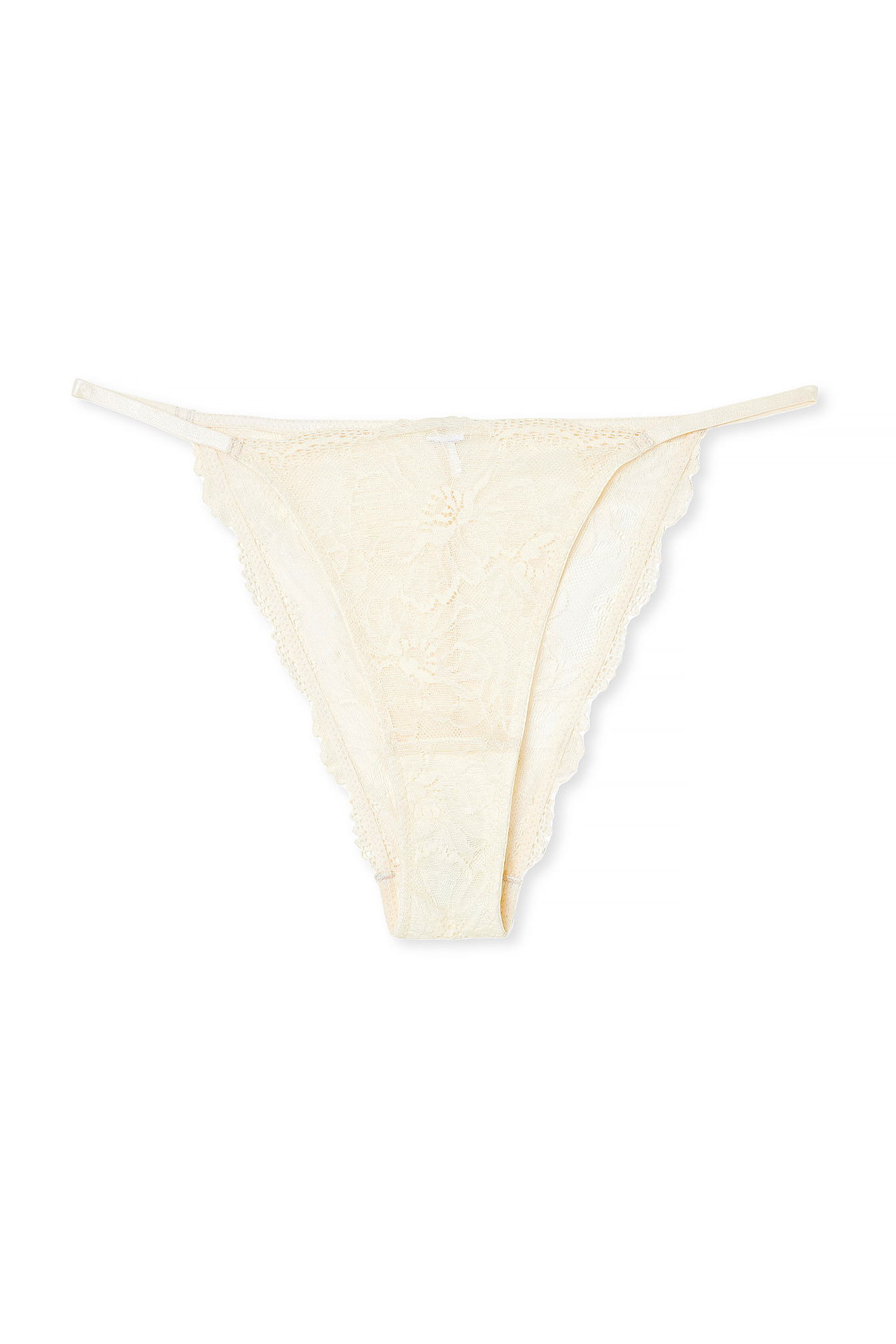 Tanga Lace Panty Offwhite Na Kd