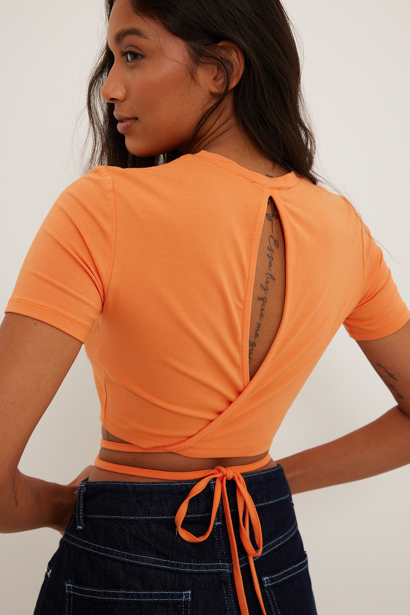 Träger-Top Orange | na-kd.com