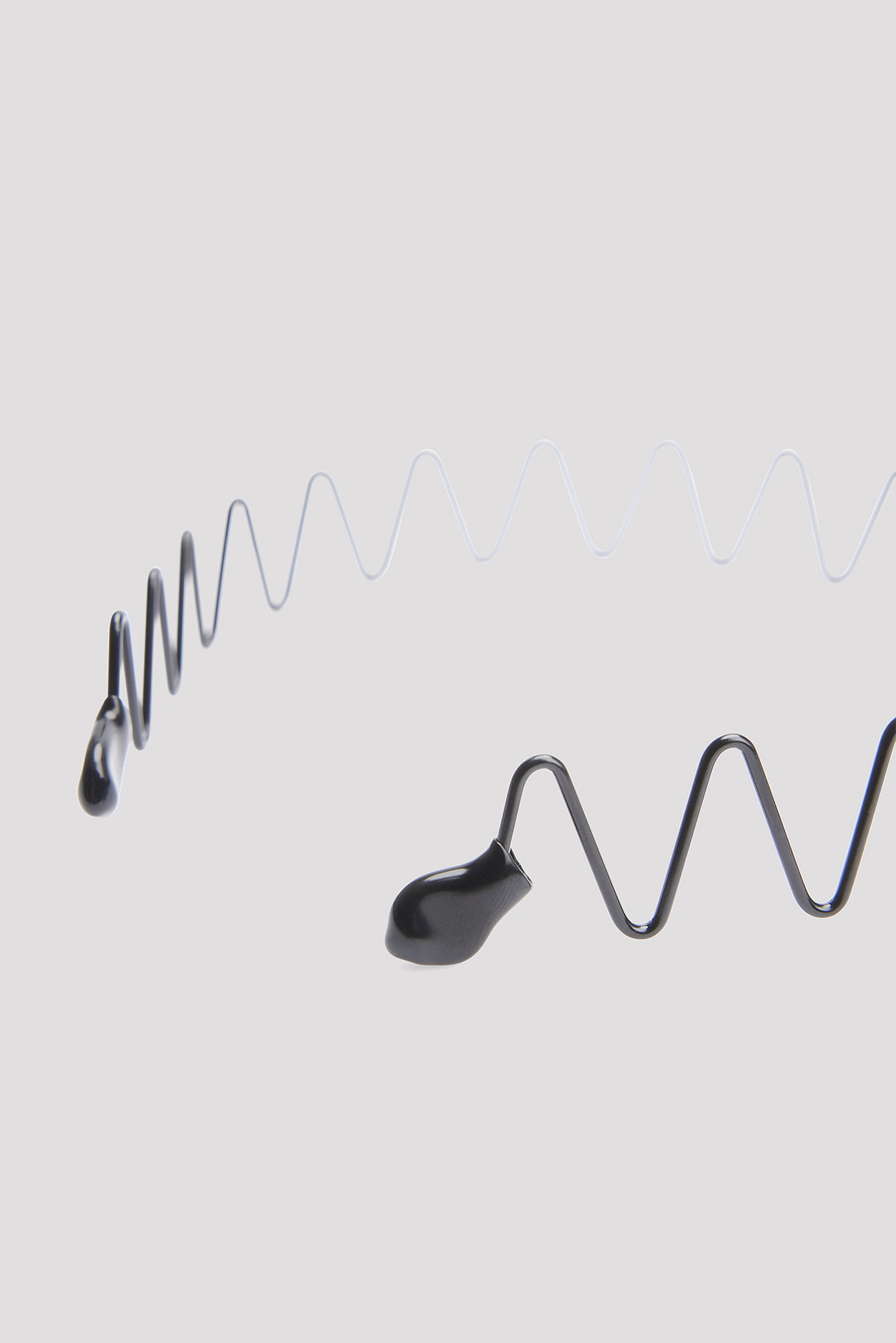 Wavy Alice Band Black | na-kd.com