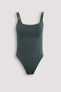 Double Strap Body Grey | NA-KD