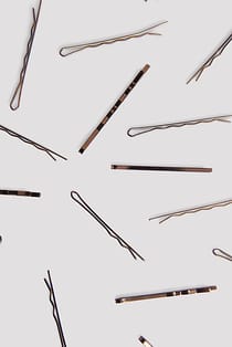 Multipack Hair Pins Brown | NA-KD
