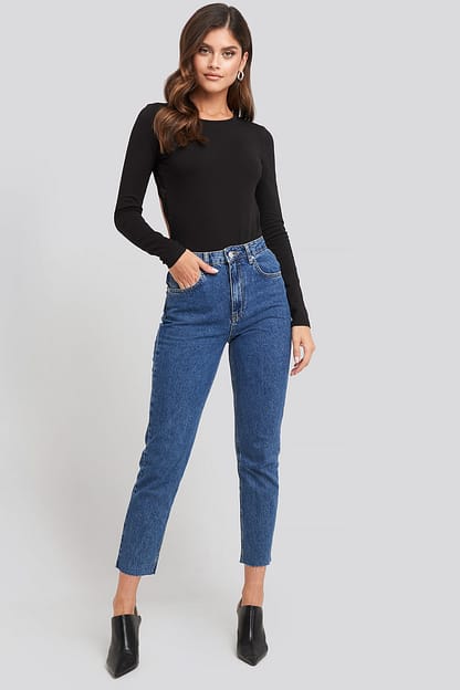 Open Back Lace Body Black | NA-KD