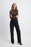 Sharp Shoulder Body Brown | NA-KD