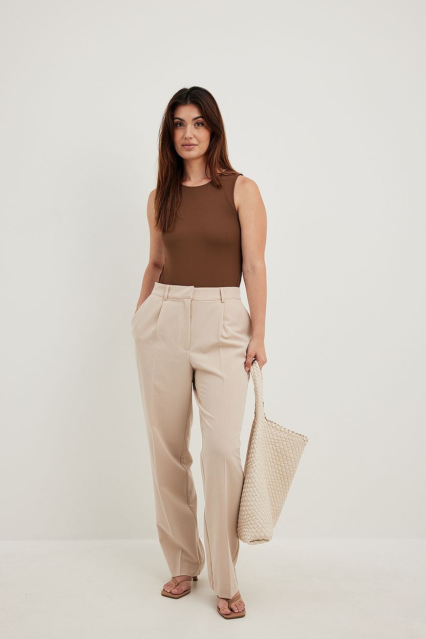 Double Folded Body Brown | NA-KD
