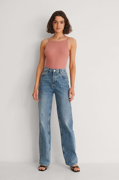 Deep Back Rib Body Pink | NA-KD