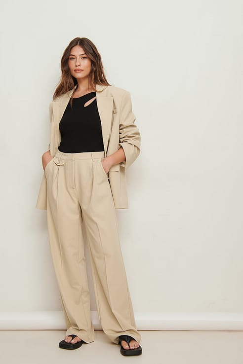 Classic Blazer Beige | NA-KD