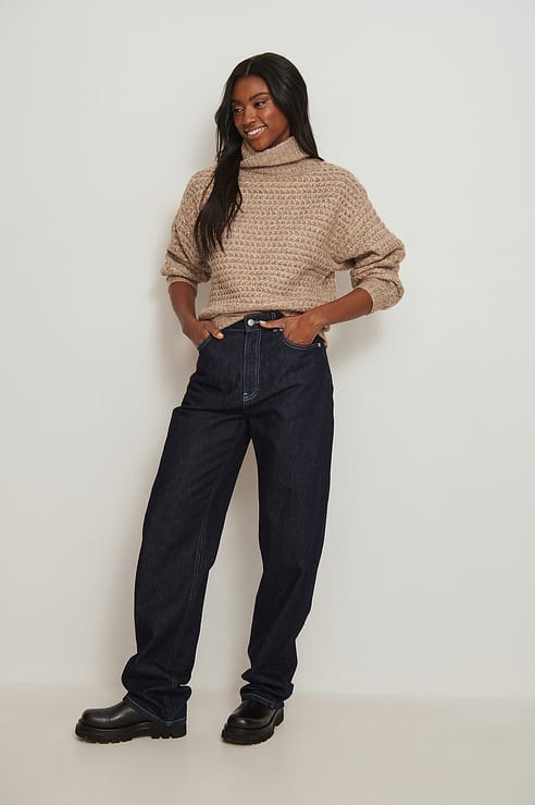 Chunky Brogues Black | na-kd.com