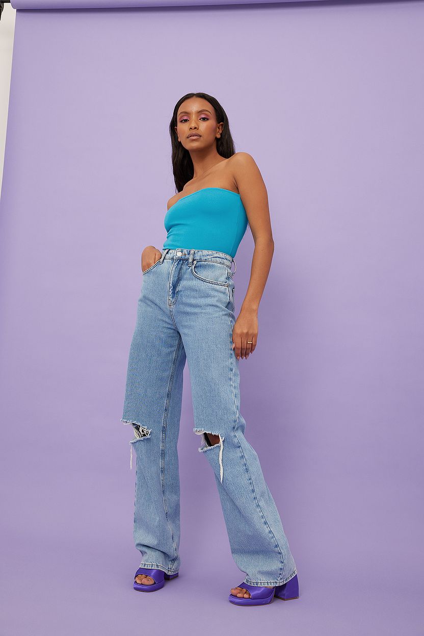 Tube Top Blue | NA-KD