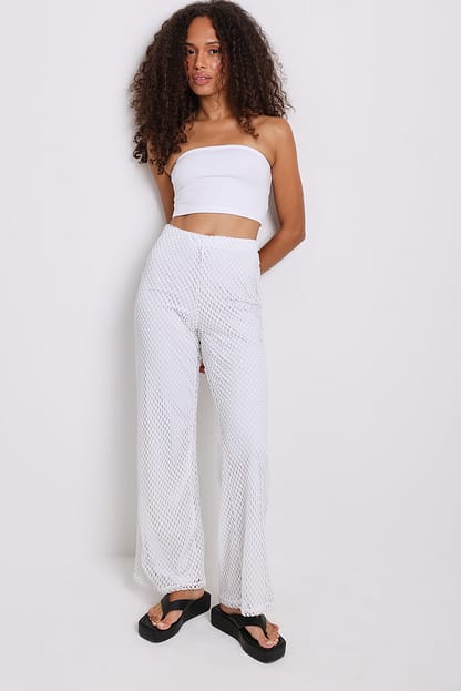 Basic Bandeau Top White | NA-KD